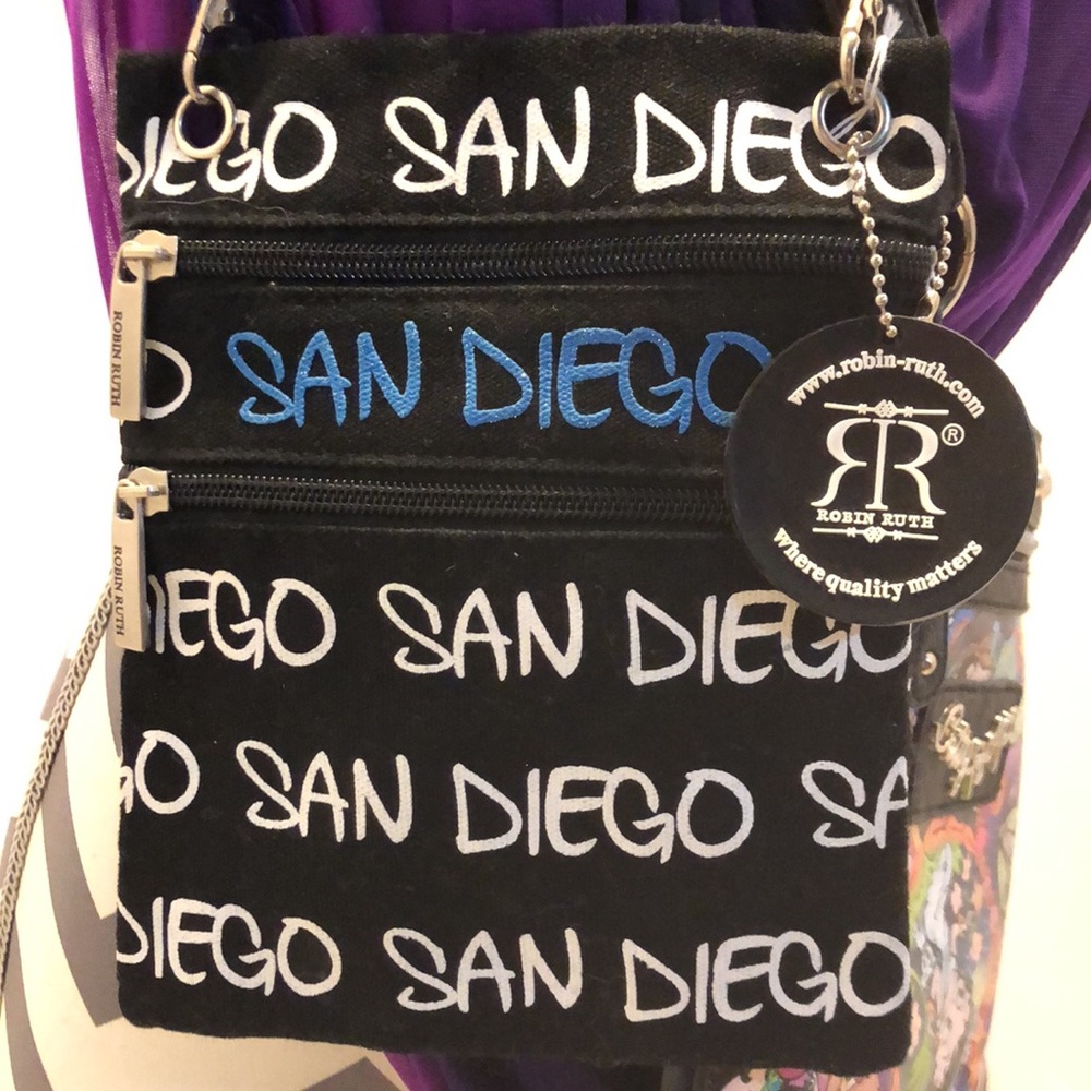 Robin Ruth San Diego Crossover Purse Satchel - Gem
